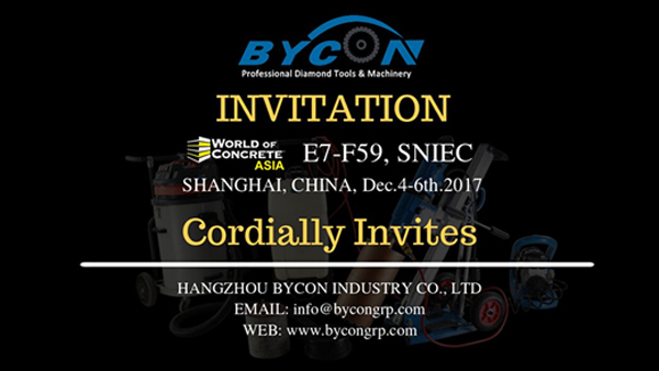 World of Concrete Asia exhibition - Bycon